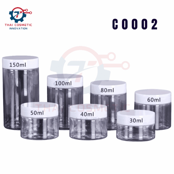 กระปุกปากกว้าง C0002 - TCIcosmetic