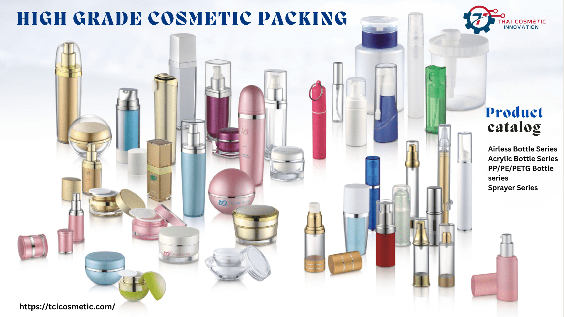 cosmetic packing product catalog - TCIcosmetic